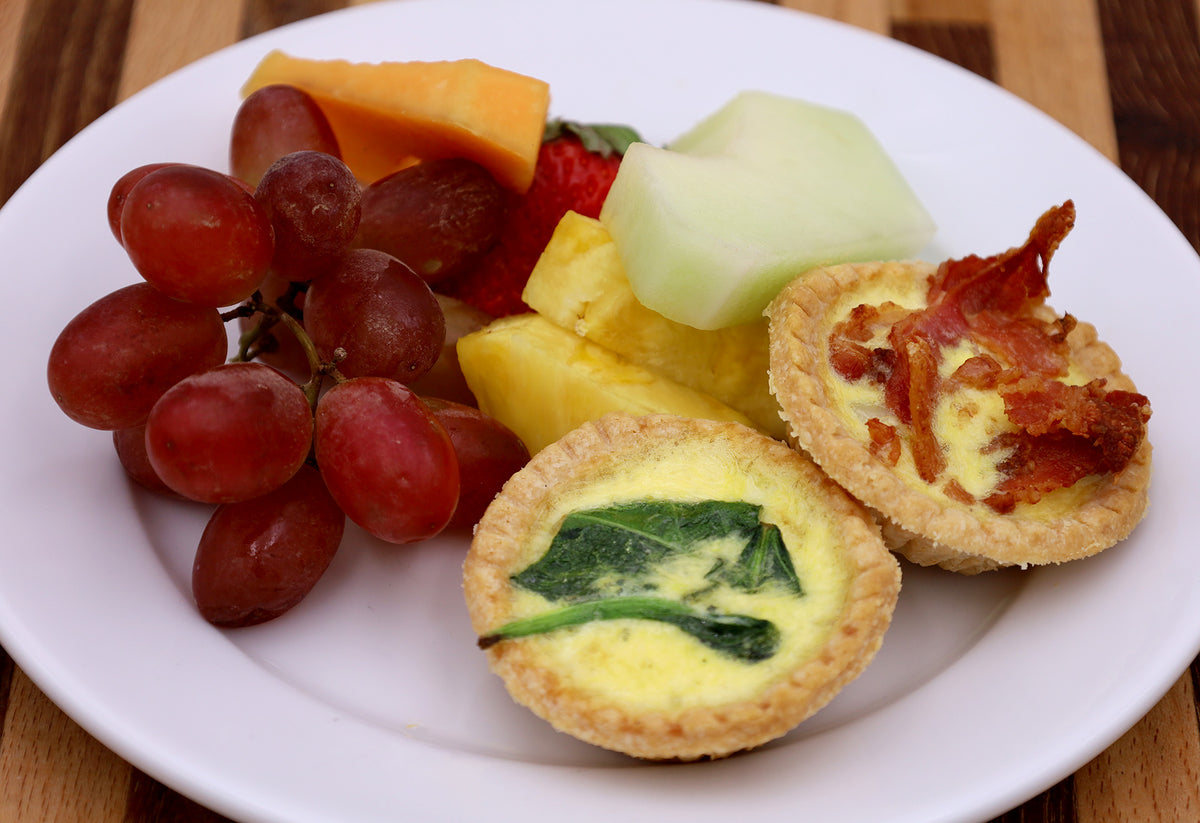 Mini Quiche & Fresh Fruit – An Affair to Remember Catering